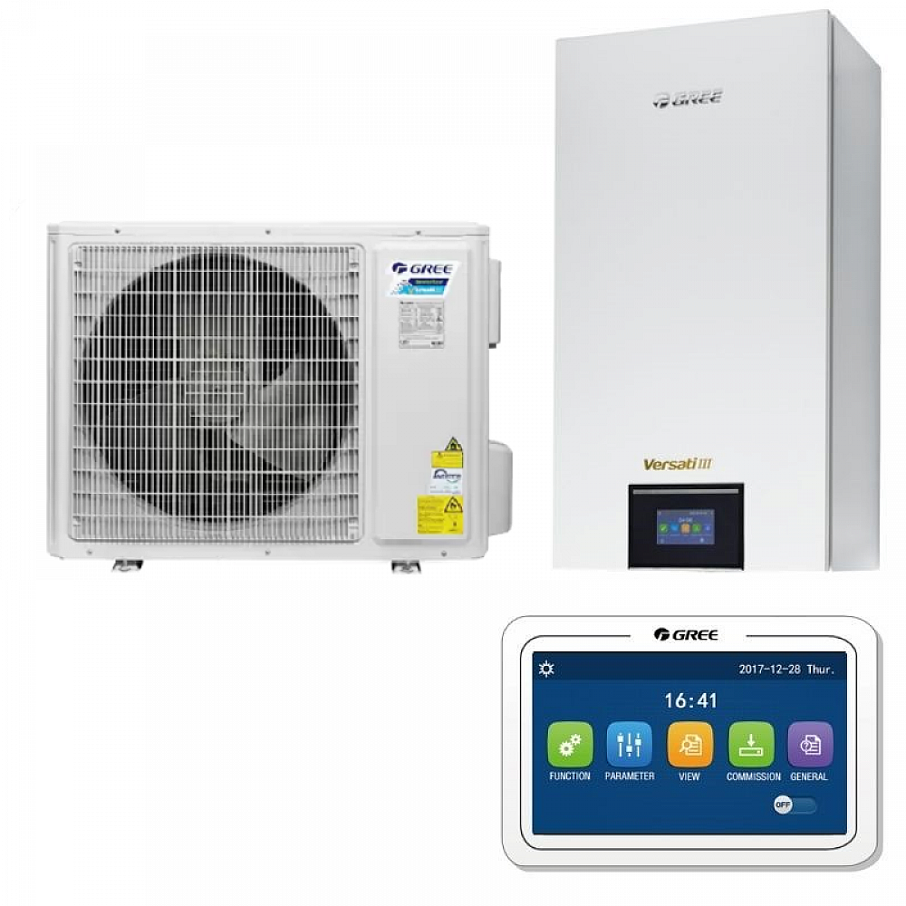 Термопомпа Gree Versati III GRS-CQ16PdG/NhH2-M, 16kW, (380V)