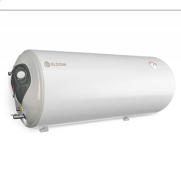 Комбиниран бойлер 120 л със серпентина хоризонтален емайлиран